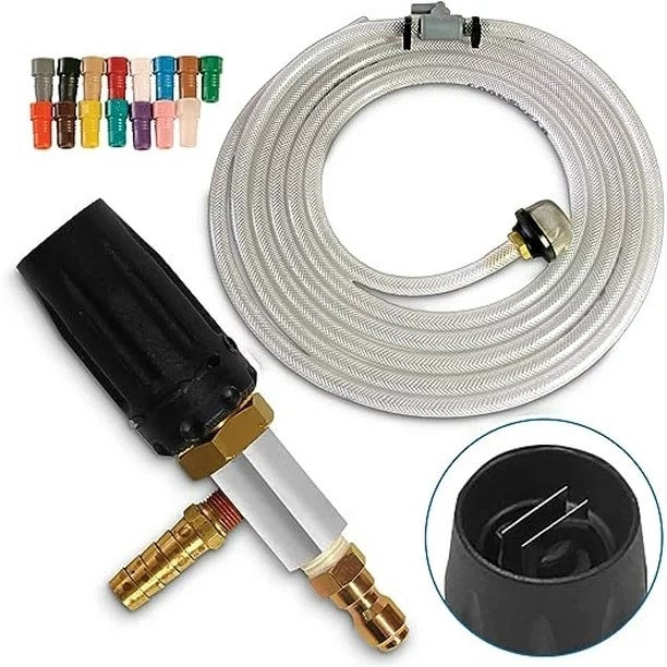 X-Jet M5 Twist Pressure Washer Chemical Injector FULL KIT | Soft Wash ...