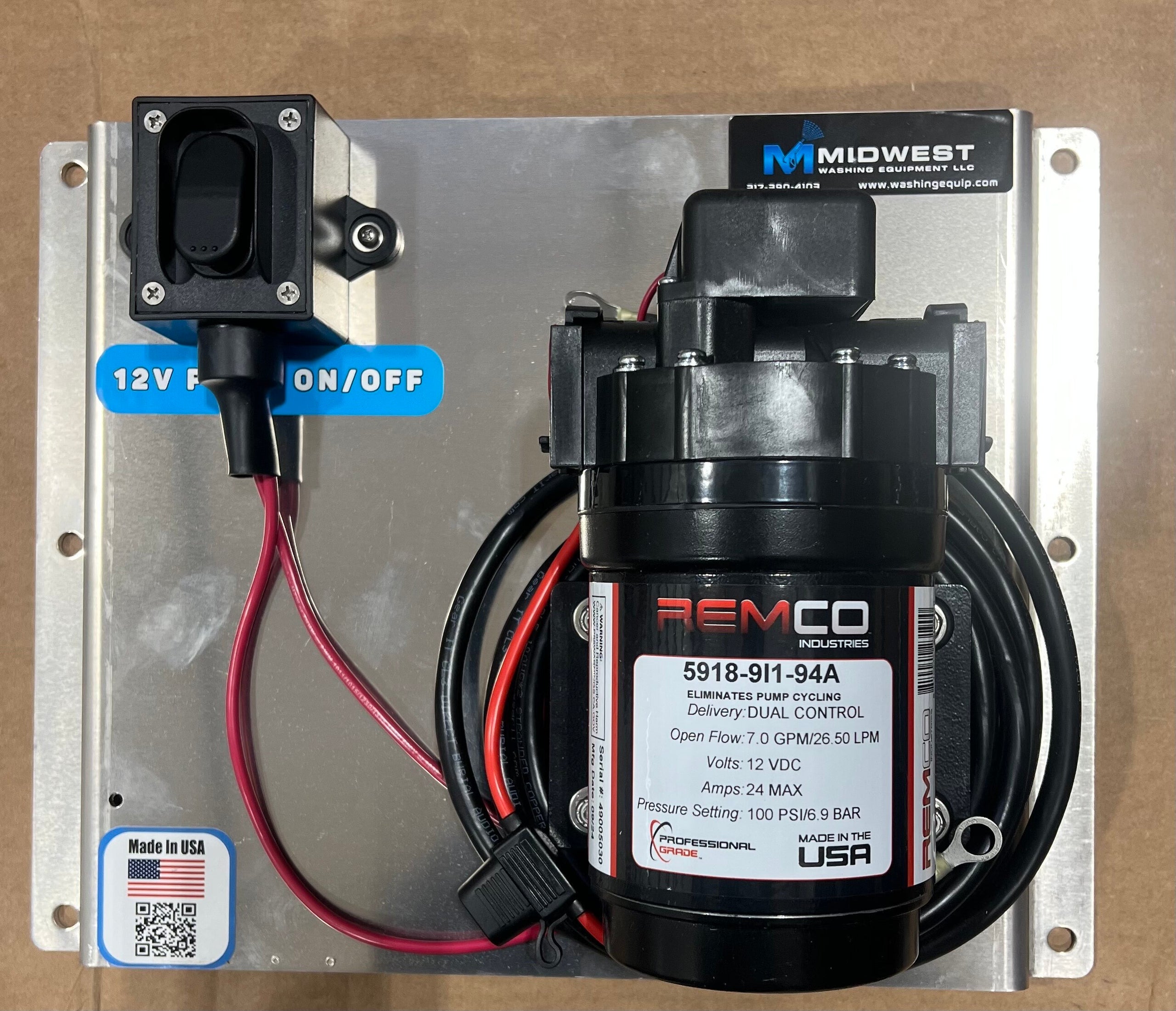 12 Volt Plate Mounted Module, Remco SmoothFlo Series FLO-IQ | Soft Wash ...