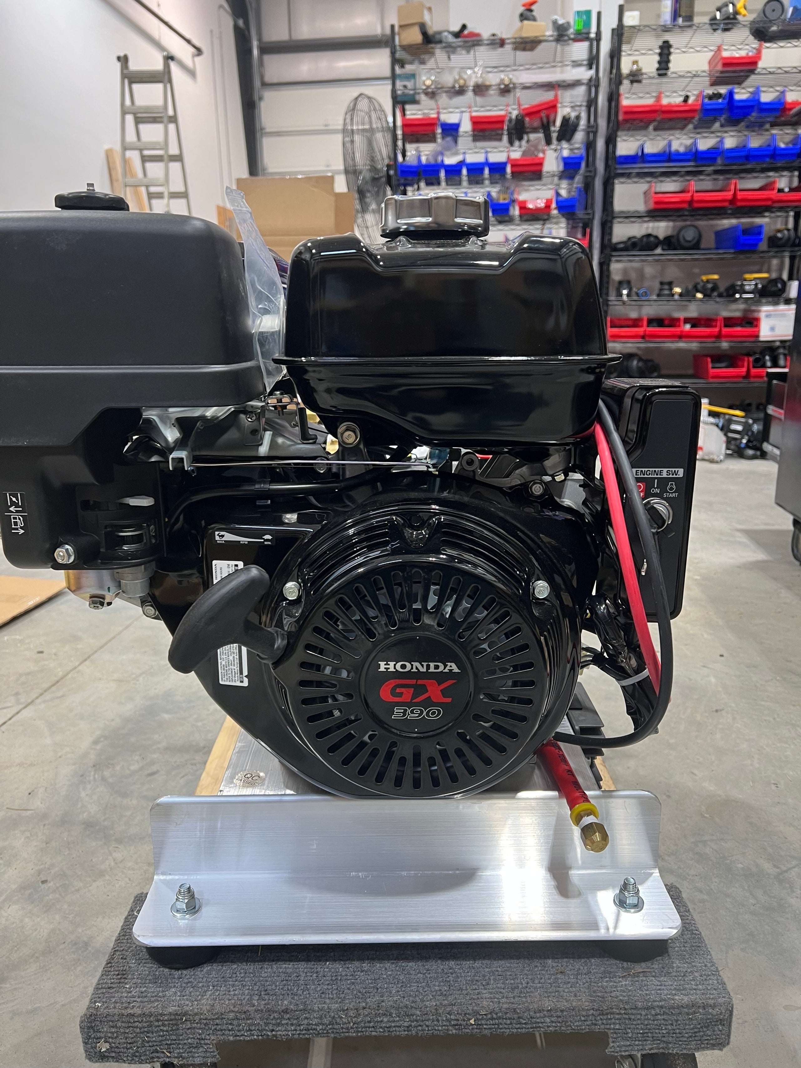 5.5GPM at 3000psi Gear Drive Honda GX390 With General Pump w/ Electric Start | Soft Wash Factory